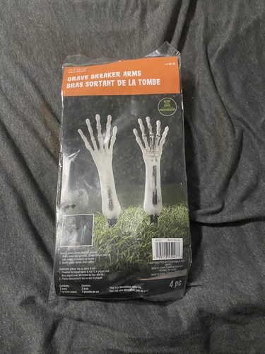 Ashland Halloween Skeletal Grave Breaker Arms. | eBay