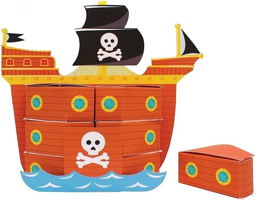 Pirates Party Ship Skull & Bones Treasure Table Centrepiece Favour ...