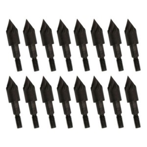 24x 100grain Archery Arrow Field Points Screw In Tips Hunting Target ...