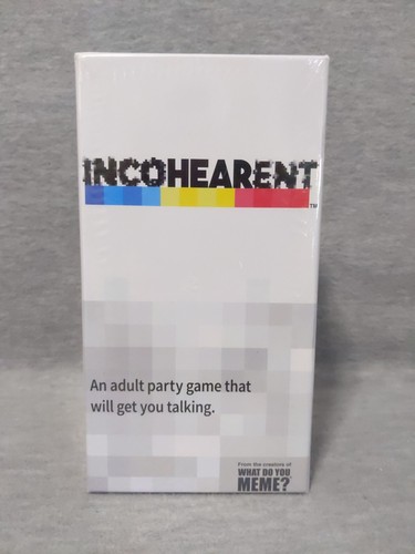 What Do You Meme? Incohearent Incoherent Adult Party Board Game ...