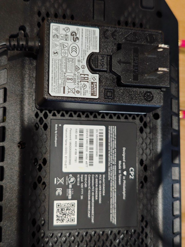 Cradlepoint CP2 Router S5A036A | Comcast Business | E110-C4D | WiFi LTE ...