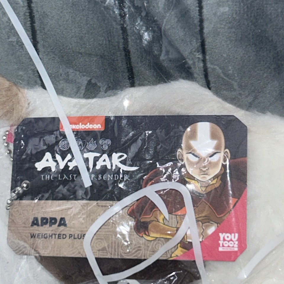 Youtooz * Avatar * Appa Weighted Plush *Plush 16” * NEW* In Original ...