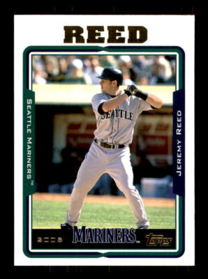 2005 Baseball Topps Jeremy Reed Seattle Mariners #457 | eBay