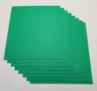 Green ABS Plastic Sheet 0.0394" (1mm) x 8-1/2" x 10-1/2", Qty 8 | eBay