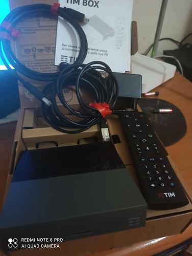 Tim box tim vision timvision Android Decoder T2 32 GB NETFLIX 4K come ...