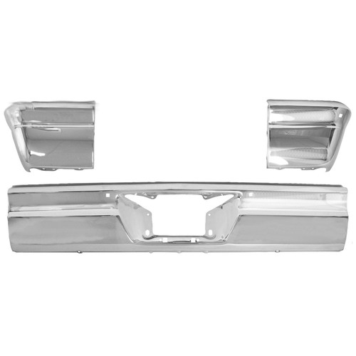 1965 Chevy Impala Rear Bumper Heavy Duty Chrome 3 PCS Set Dynacorn | eBay