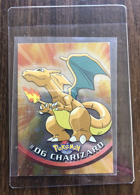 2000 Topps Charizard #06 Series 1 Pokemon TV Animation Blue Label | eBay