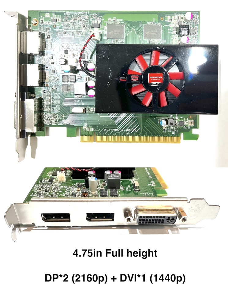 AMD Radeon R7 450 4GB GDDR5 Dual DP DVI Video Graphics Card 0FN46D | eBay