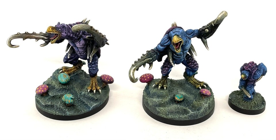 Hook Horror Bundle x3 DnD Miniature Lot Painted Monster Mini D&D ...