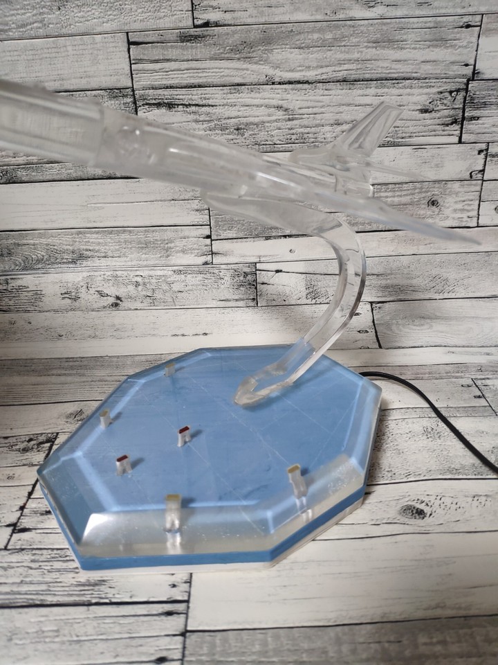 Vintage model military illuminated aircraft handmade Russia USSR ...