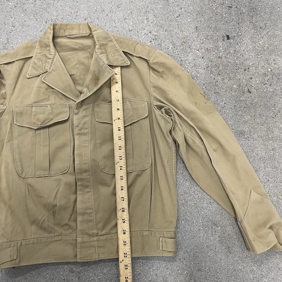 Vintage WW2 Army Eisenhower Ike Military Jacket | eBay