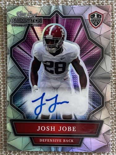 JOSH JOBE 2021 Wild Card Alumination #ANBC-A Rookie RC Auto Silver ...