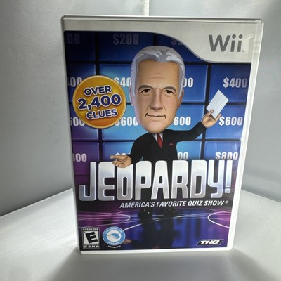 Jeopardy (Nintendo Wii) - CIB Complete w/ Manual - Tested 785138303727 ...