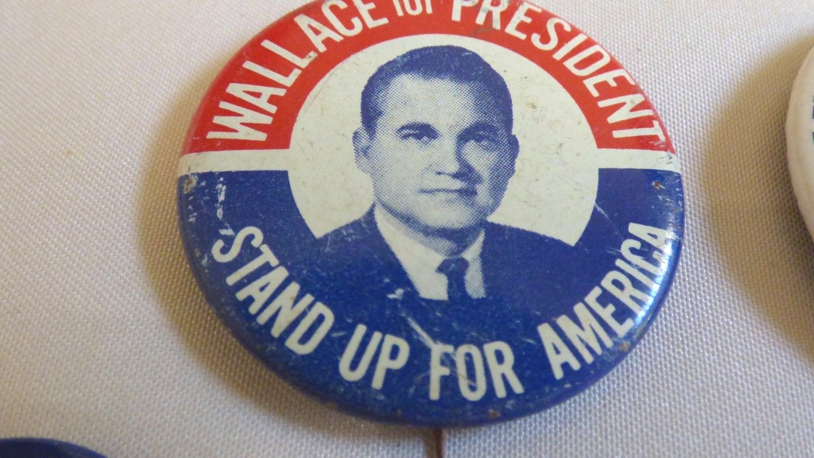 VTG 1972 Wallace Presidential Political Campaign Buttons Pins Coin ...