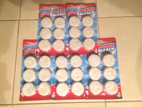 Power Bleach Toilet Block Tablets by Duzzit x 30 5053249008530 | eBay