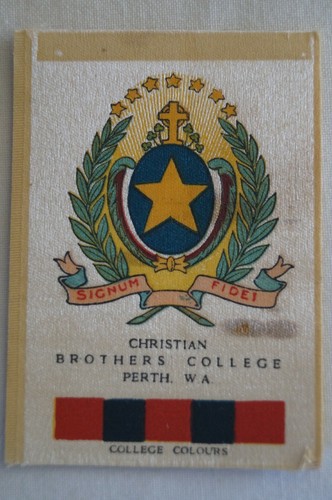 Vintage 1910's Wills Silk School Crests Christian Brothers College ...