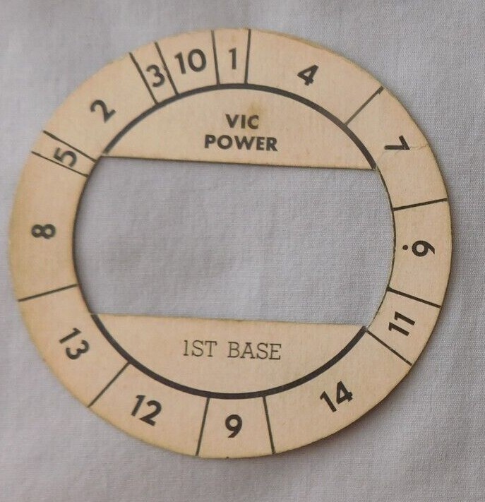 1957 Cadaco Disc Baseball Disc - Pick one | eBay