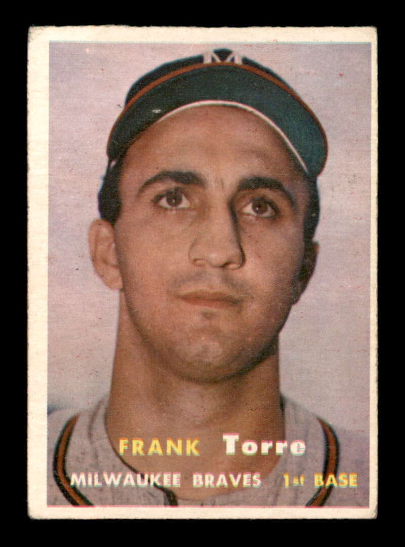 1957 Topps #37 Frank Torre VGEX X2982716 | eBay