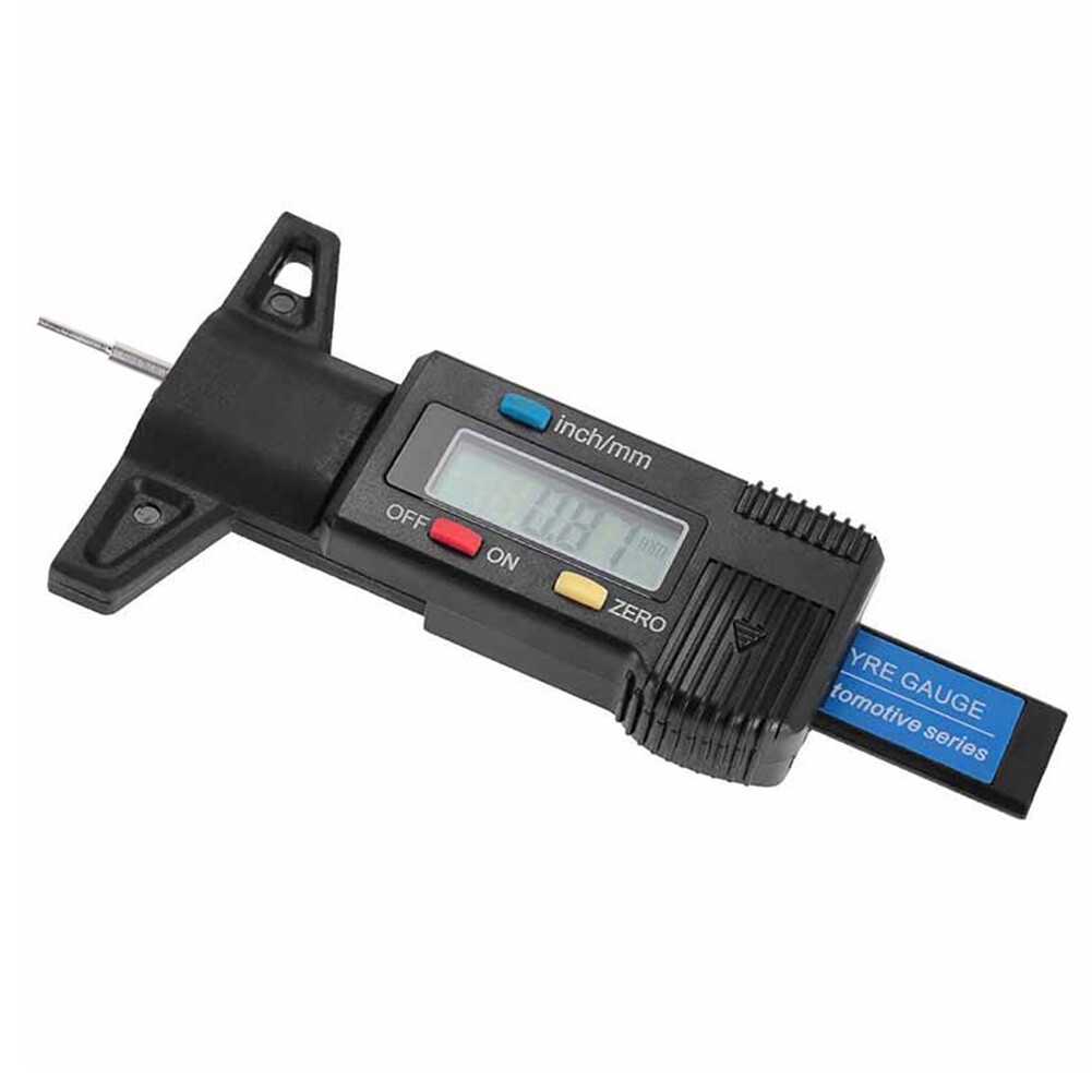 0-25mm Brake Pad Tyre Tread Motorbike Checker Tester Digital Car Depth ...