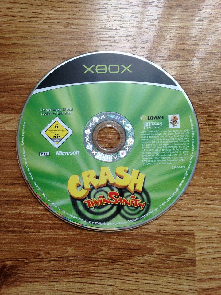 Microsoft Original Xbox Disc Only Video Games - Multi Buy Offer ...