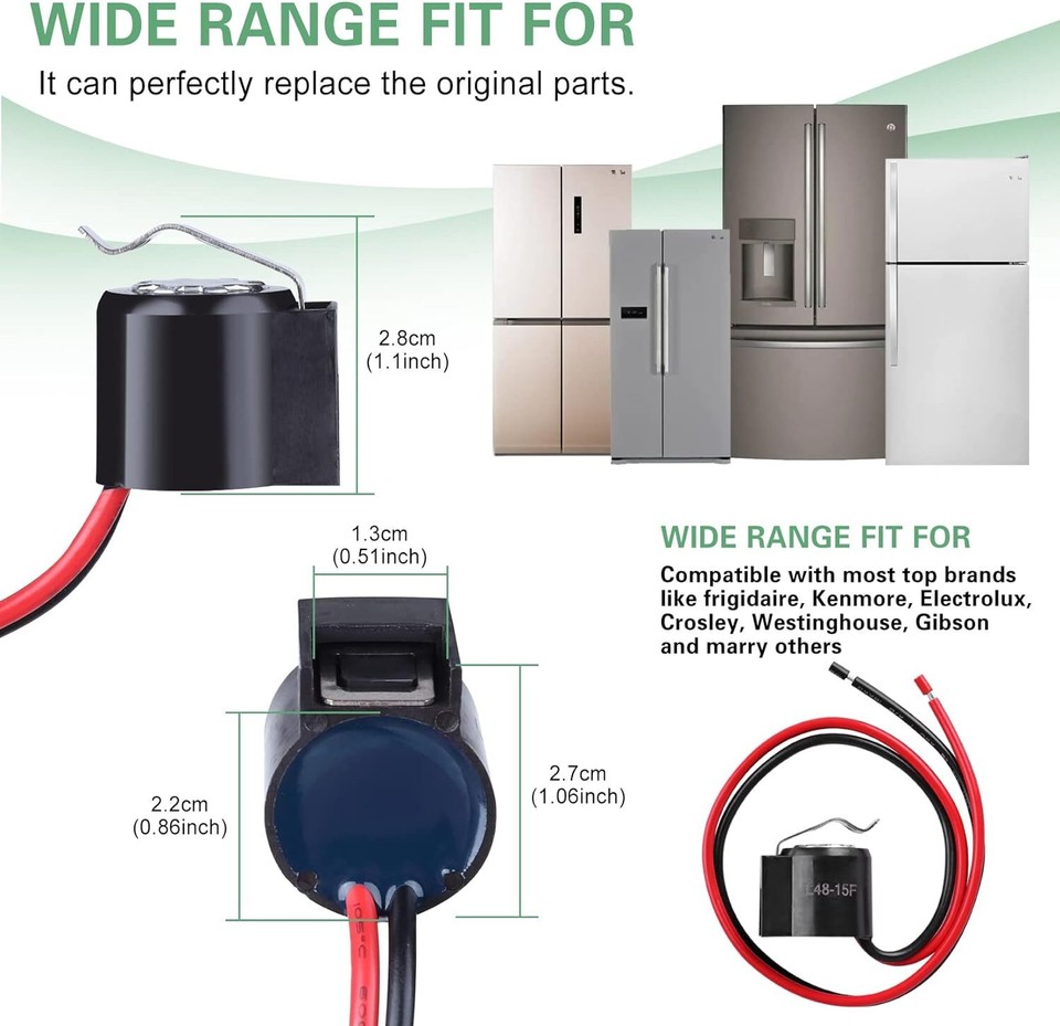 W10225581 Defrost Thermostat Whirlpool Refrigerator WPW10225581 ...