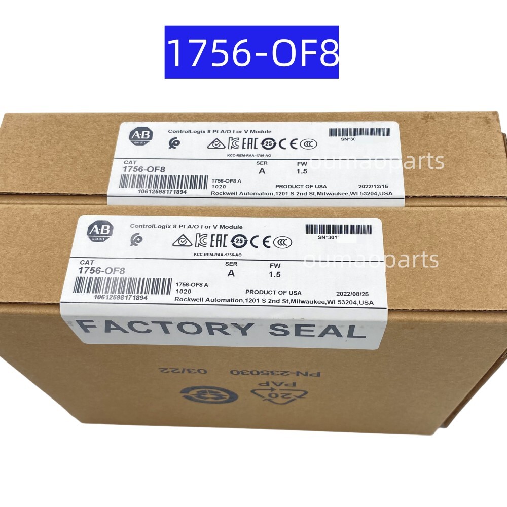 1756-OF8 US 1756OF8 ControlLogix PLC Output Module Ser A NEW TX | eBay