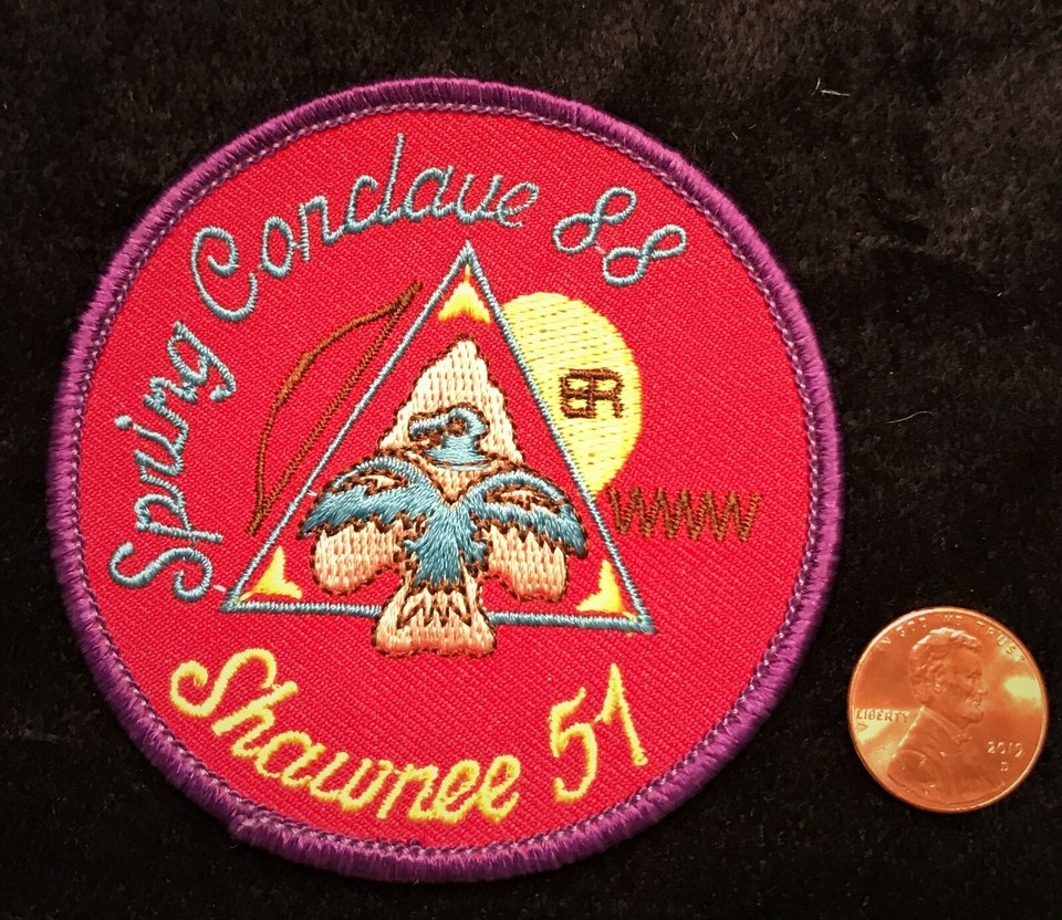 OA SHAWNEE LODGE 51 SF BSA GREATER ST LOUIS 1988 SPRING CONCLAVE POCKET ...