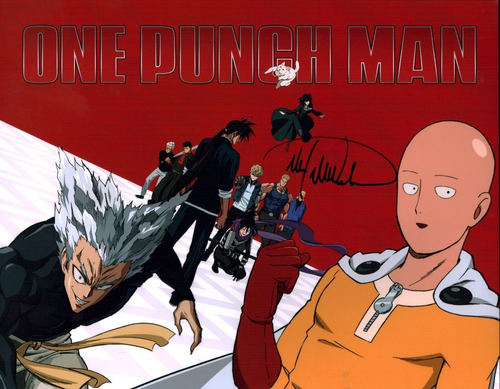 Max Mittelman One Punch Man 11x14 Photo Poster Signed JSA Certified ...