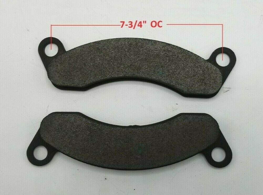 10k 12k Trailer Axle Disc Brake Pad Set Fits Dexter K71-180-00 (2 ...