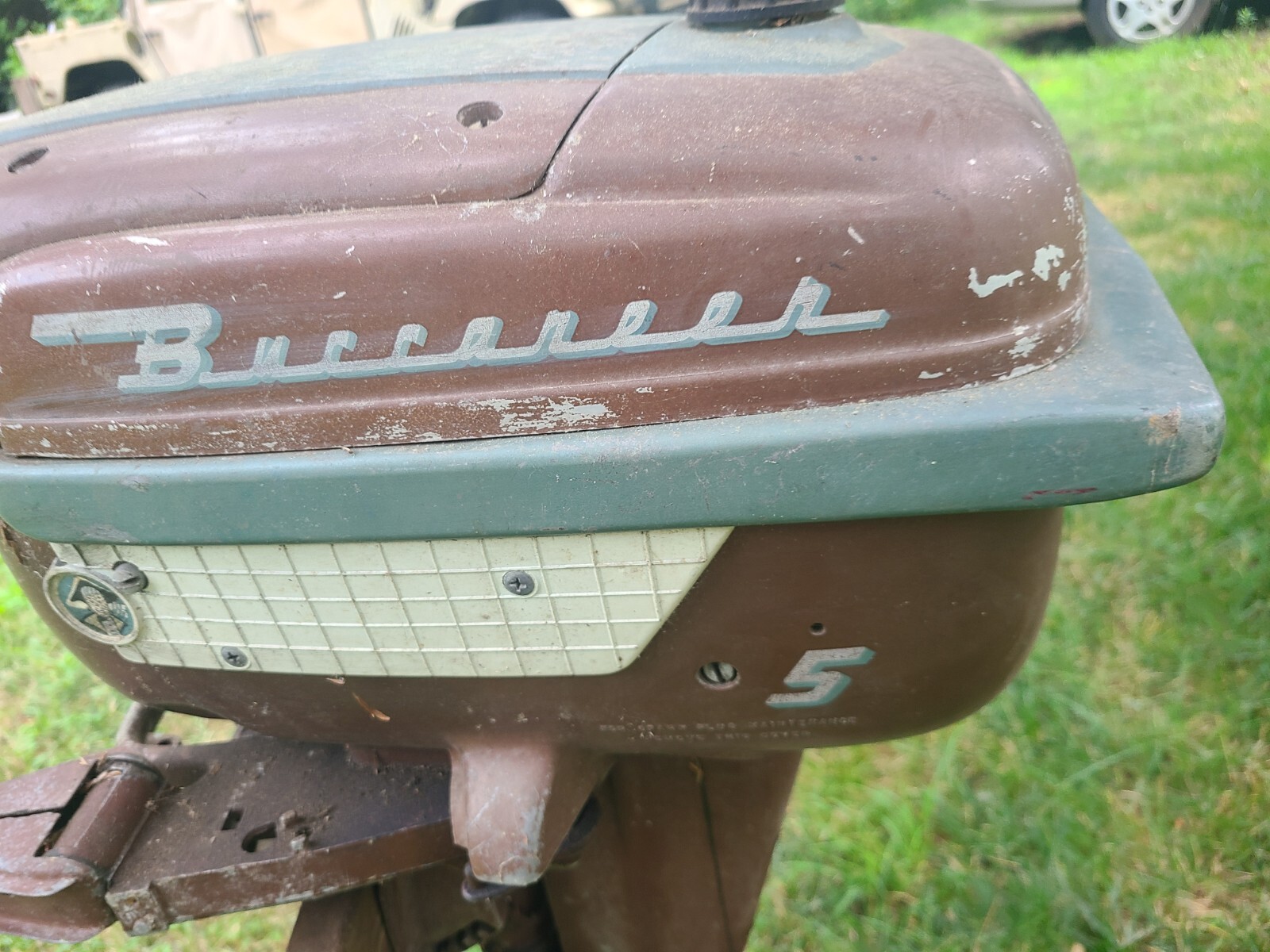 Gale Products Buccaneer 5hp Outboard Motor Model 5D12B Barn Find!!!! | eBay