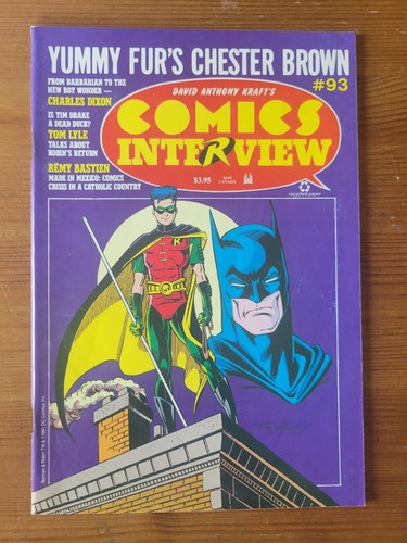 Comics Interview #93 (1991) Chester Brown, Chuck Dixon | eBay