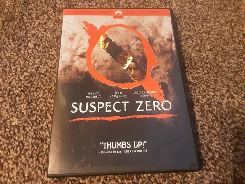 DVD Movie, Suspect Zero, 2004 Widescreen Thriller. Ben Kingsley | eBay