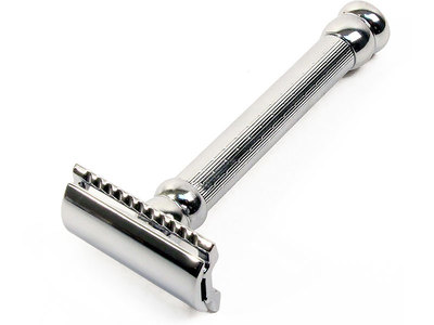 MERKUR 47C Double Edge Shaving Safety Razor Long Handled Poilshed ...