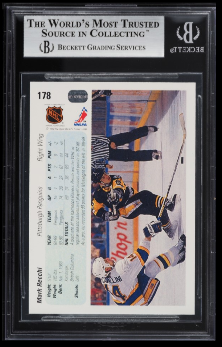 1990-91 Upper Deck - #178 Mark Recchi (RC) for sale online | eBay