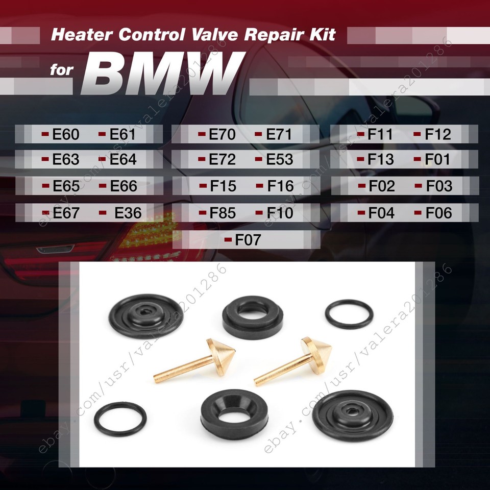 BMW Heater Valve Repair Kit E36, E60, E61, E63, E64, E65, E66, E67, E53. | eBay