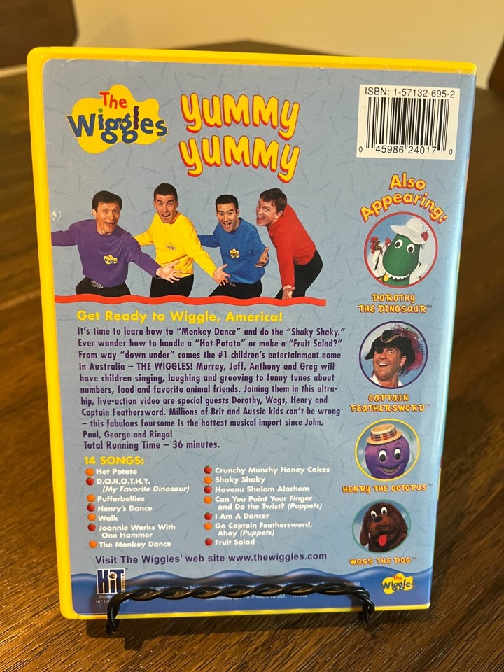 The Wiggles - Yummy Yummy DVD-OOP Edition- Family/Music/Kids ...