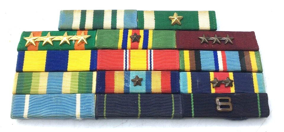 Mounted Military Service Ribbons 14 | eBay