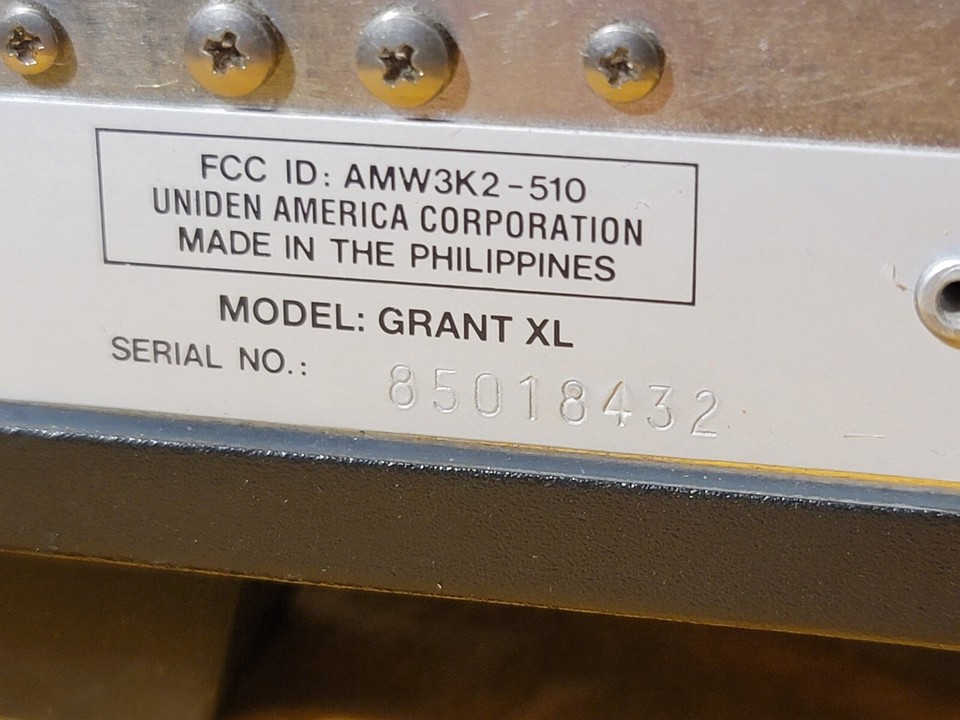 VINTAGE CB RADIO UNIDEN GRANT XL W/ EXTRAS | eBay