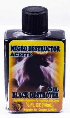 BRYBRADAN Black Destroyer Oil / Negro Destructor Aceite - ½fl.oz. /14 ...