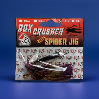 ROX CRUSHER Elite Spider Jig - PB&J - 1/2 oz NEW | eBay