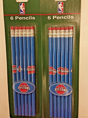 NBA Detroit Pistons Pencils, NEW (Pack of 12) | eBay