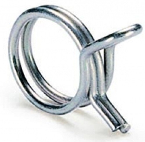 MIKALOR Double Wire Spring Band Type Fuel Hose Clips Silicone Pipe Tube ...