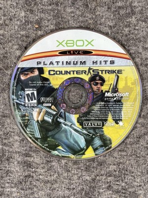 Counter-Strike Platinum Hits Xbox Live Microsoft Xbox Video Game Disc ...