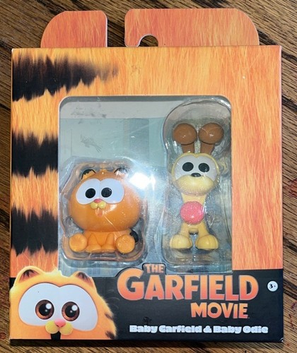 The Garfield Movie - Baby Garfield & Baby Odie 2 Pk Mini Collectible ...