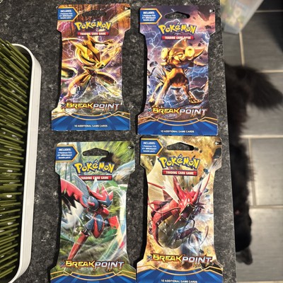 Pokemon XY Breakpoint Sealed - Art Set (4 packs total) - Sleeved | eBay