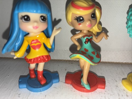 Party pop teenies spin master mini fashion figure dolls Cake Topper Set ...