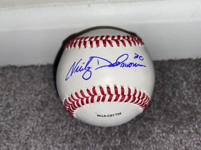 CHICAGO WHITE SOX BALTIMORE ORIOLES NICKY DELMONICO SIGNED BALL ...