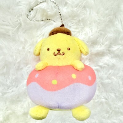 NWT Pom Pom Purin Plush Keychain Donuts Japan Sanrio Authentic ...