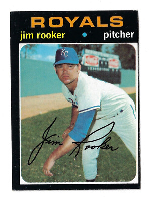 1971 Topps Baseball Card #730 Jim Rooker – Kansas City Royals | eBay