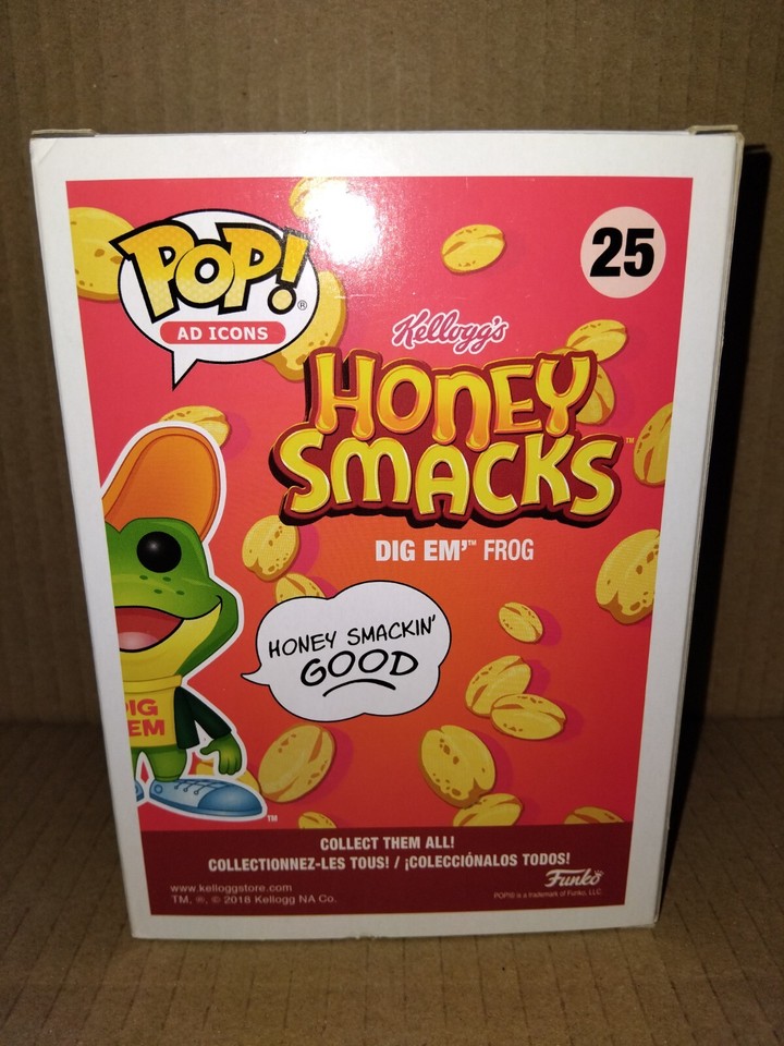 FUNKO Pop! Vinyl: Kellogg's Honey Smacks Dig Em' Frog #25 | eBay